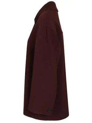 Max Mara Short Wool Drap Coat