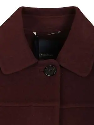 Max Mara Short Wool Drap Coat