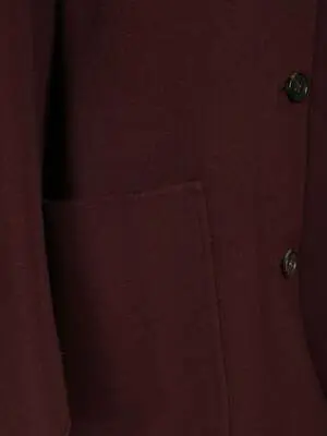 Max Mara Short Wool Drap Coat