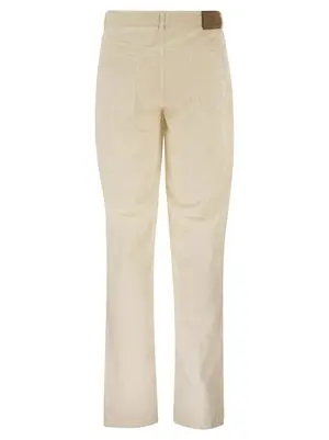 Brunello Cucinelli Five-pocket Cotton Corduroy Trousers