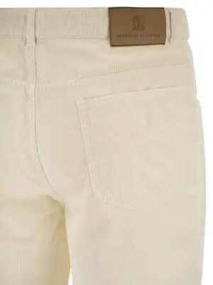 Brunello Cucinelli Five-pocket Cotton Corduroy Trousers