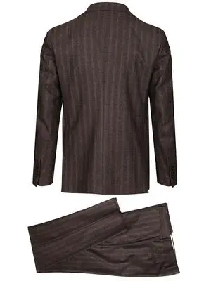 Tagliatore Single-breasted Suit In Super 110s Wool