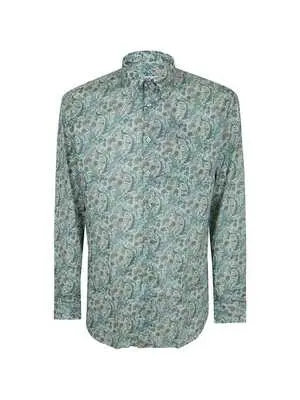 Etro Paisley Shirt - Blue