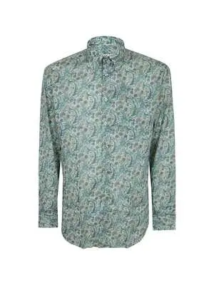 Etro Paisley Shirt - Blue