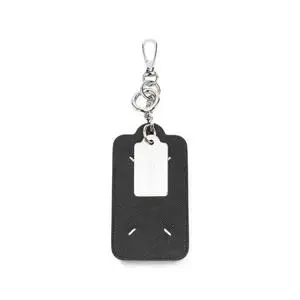 MAISON MARGIELA Leather Logo Keyring