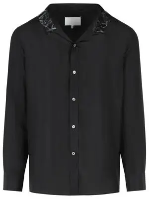 MAISON MARGIELA Silk Shirt - Black