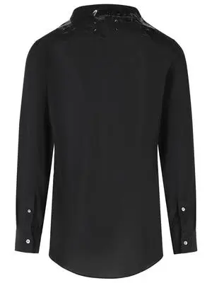 MAISON MARGIELA Silk Shirt - Black