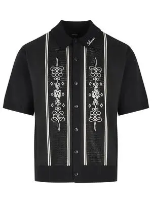 Amiri Virgin Wool Blend Sweater - Black