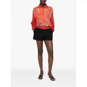 Versace Jewellery Print Zip Up Top
