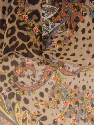 Etro Printed Silk Shirt
