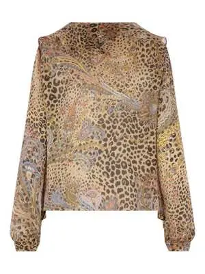 Etro Printed Silk Shirt - Multicolor