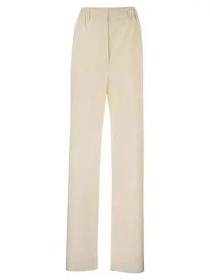MAX MARA Max Mara Women Mxmeditto - Fluid Tailored Trousers In Pure Virgin Wool