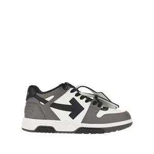 Off-White Out Of Office Leather Sneakers - Gray