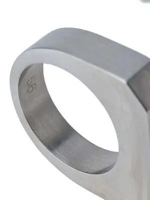 Rick Owens Brushed Ring - Silver