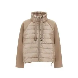 Herno Neutrals Jackets Puffer Jackets - Cream
