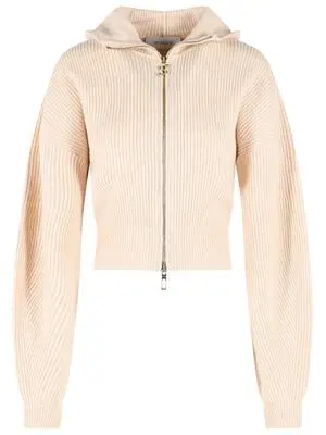 SPORTMAX Sportmax 'Balco' Ivory Wool And Cashmere Cardigan Women