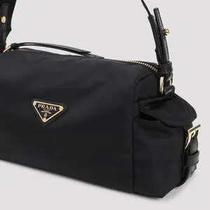 Prada Re-nylon Bandoliera Bag - Black