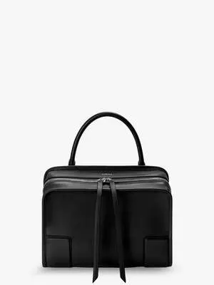 Loewe Amazona 180 Leather Handbag - Black