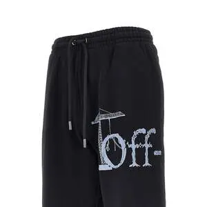 Off-White Spices Arrow' Cotton Sweatpants