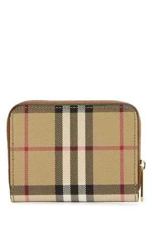 Burberry Printed Canvas Wallet