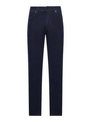 Stone Island Slim Jeans With Compass Logo
