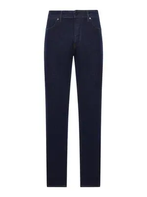 Stone Island Raw Edge Hem Jeans For Men