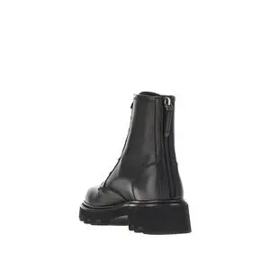ROGER VIVIER Leather Viv' Rangers Truck Boots - Black