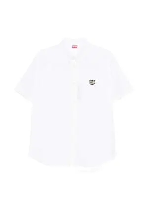 Kenzo Wild Tiger Embroidered Shirt - White