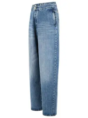 Attico Long Denim Jeans