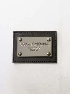 Dolce & Gabbana Crew Neck 'logo' T-shirt With Tag For