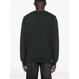 A.p.c. Cotton Pullover Sweatshirt - Black