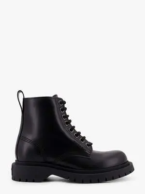 Givenchy Leather Ankle Boots - Black