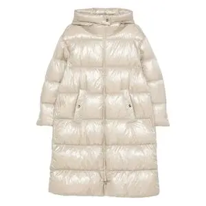 Herno Neutrals Coats Parka Coats - Cream