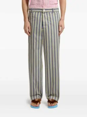 Marni Striped Wide-leg Pants
