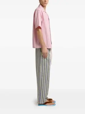 Marni Striped Wide-leg Pants