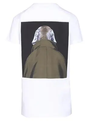 Max Mara Jersey T-shirt With Iconic Print - White