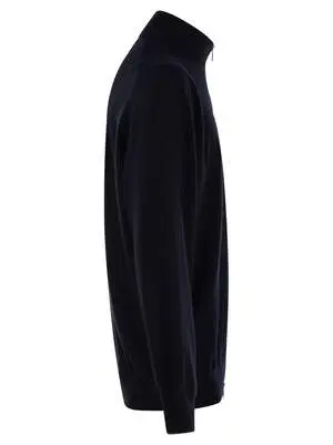 Brunello Cucinelli High-necked Cashmere Cardigan With Zip