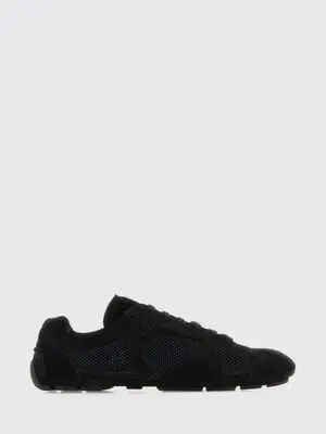 Prada Montecarlo Re-edition 2005 Sneakers In Re-nylon And Suede - Black