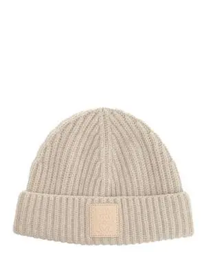 Loewe Cashmere Beanie - Cream