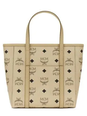 Mcm Borsa Shopper Toni Mini - Cream