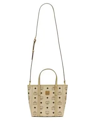 Mcm Borsa Shopper Toni Mini - Cream