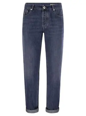 Brunello Cucinelli Denim Trousers - Multicolor