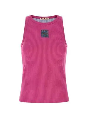 Marni Ribbed Camis Tanks For Women