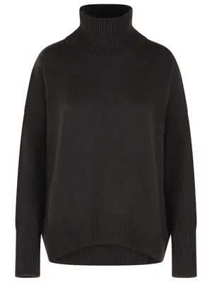 LISA YANG Heidi Cashmere Turtleneck Sweater - Brown