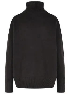 LISA YANG Heidi Cashmere Turtleneck Sweater - Brown