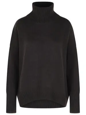 LISA YANG Heidi Cashmere Turtleneck Sweater - Brown