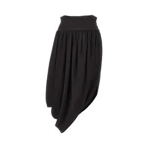 Alaïa Draped Jersey Midi Skirt