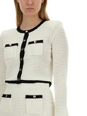 SELF-PORTRAIT Crochet Cardigan