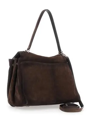 Balenciaga Rodeo Media Shoulder Bag - Brown