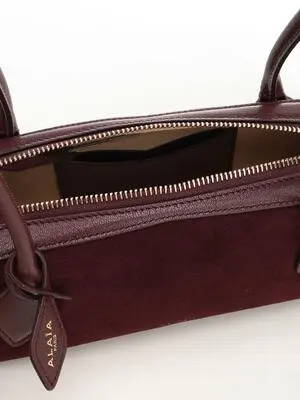 Alaïa Small Le Teckel Suede Bag